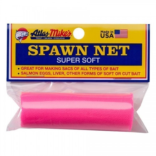 Atlas Spawn Net Rolls Trout Fishing Soft and Cut Bait Sac Netting Spawn ...