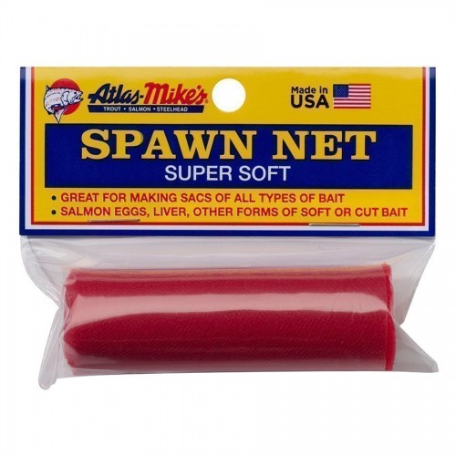 Atlas Spawn Net Rolls Trout Fishing Soft and Cut Bait Sac Netting Spawn ...