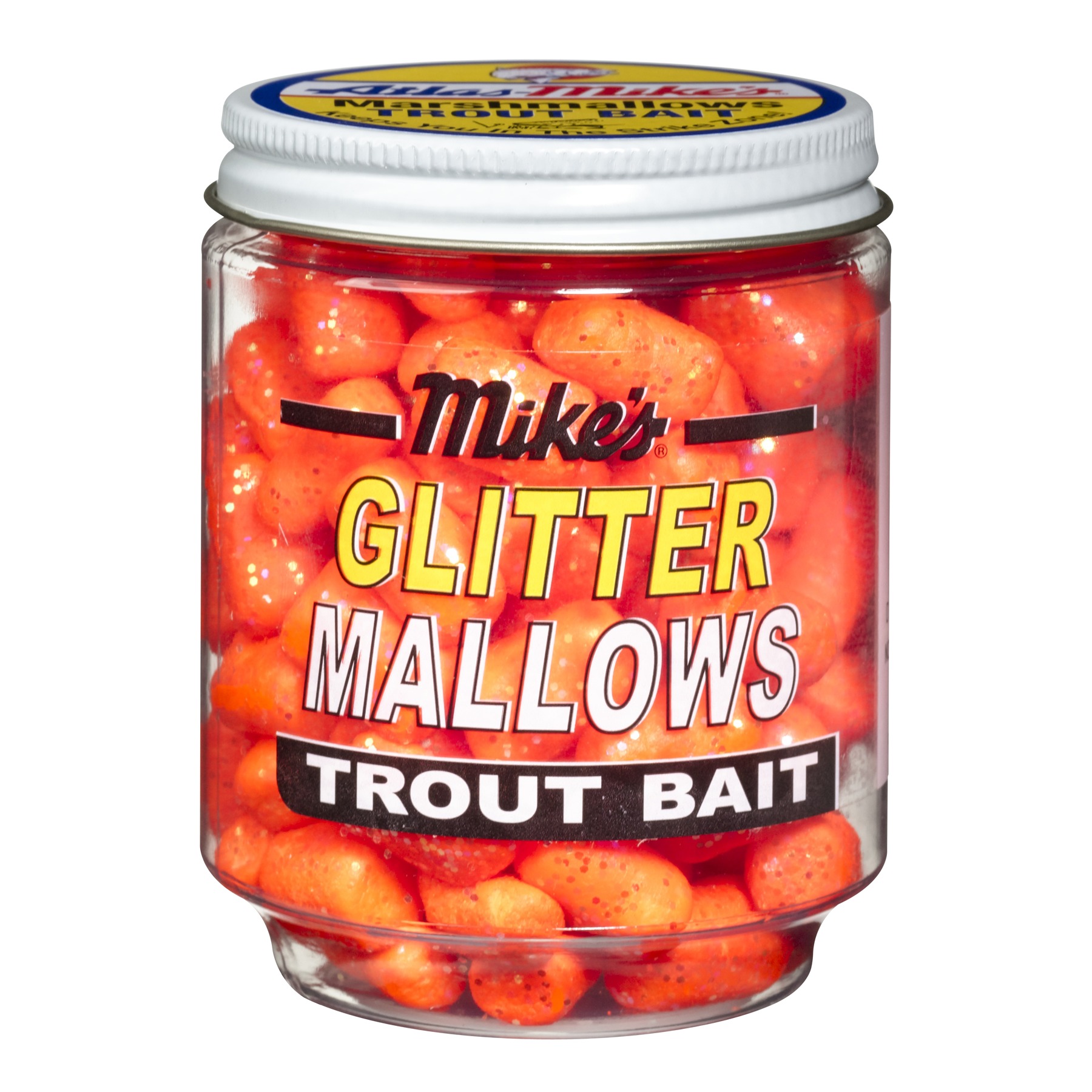 Atlas-Mike's Glitter Mallows 1.5 oz. Scented Marshmallow Trout Fishing ...