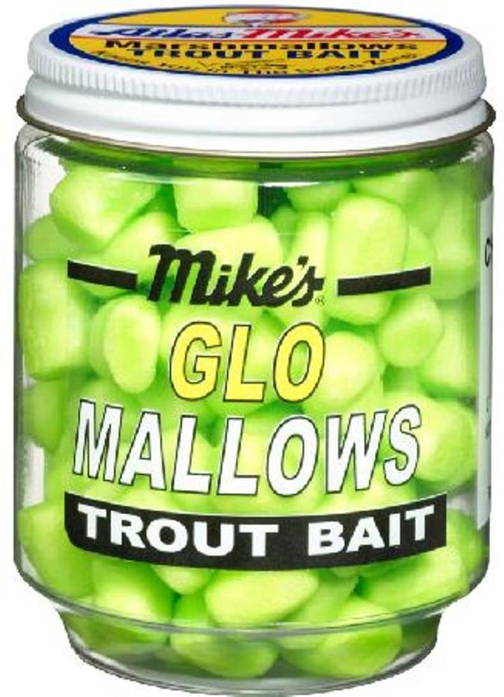 Atlas-Mike's Glo Mallows 1.5 oz. Scented Marshmallow Trout Fishing Bait ...