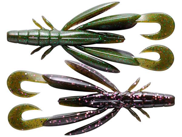 JACKALL Lures JL Crawl Chunk Craw 3.5" Fishing Lure 6 PK Jchun35-jlcra ...